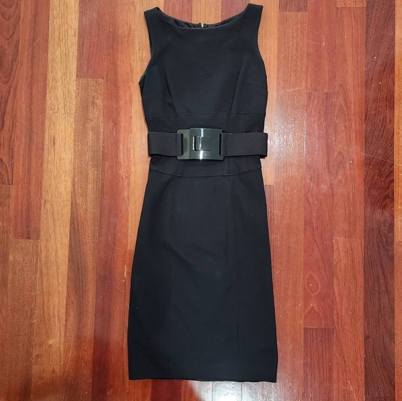 Cache | Dresses | Vintage Cache Corset Body Contour Dress With ...